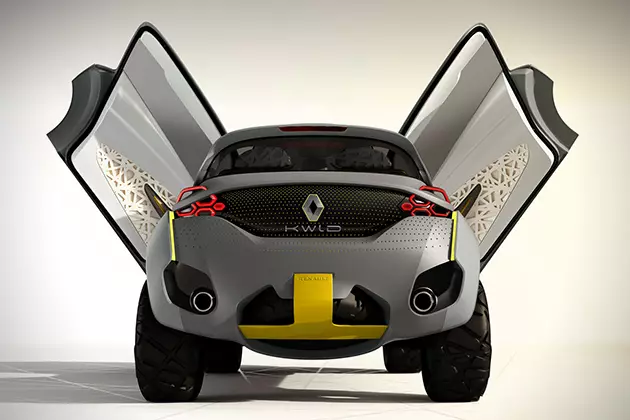 Renault Kwid Concept yokhala ndi Magalimoto Oyang'ana Drone 5