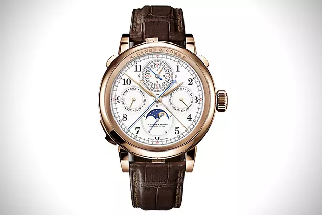 Een exemplaar van Lange Sohnes Grand Complication Watch