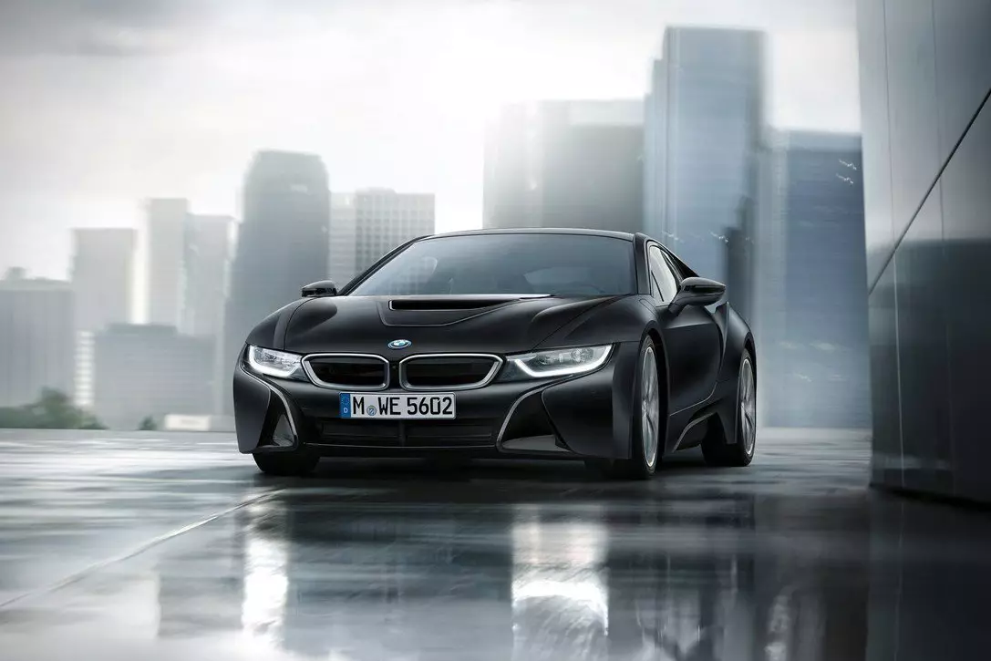 BMW I8 Протоник туңдырылган кара басма 10172_4