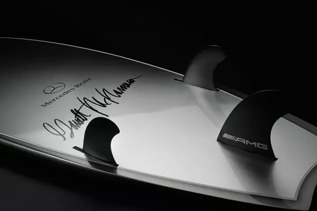 Mercedes-Benz Silver Arrow Of The Seas Surfboard 2