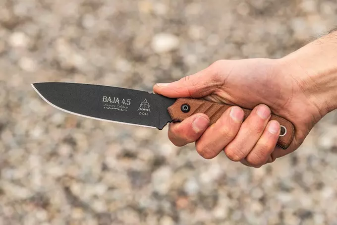 Ножі TOPS Knives Baja 4.5 Reserve Edition з фіксованим лезом 10470_3