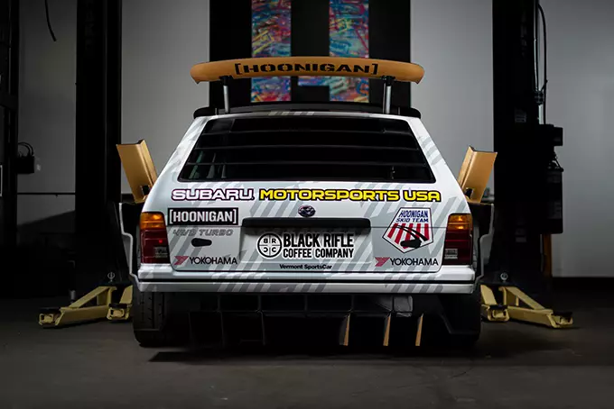 1983 Subaru GL Wagon 'Family Huckster' eftir HOONIGAN x Travis Pastrana 10471_2