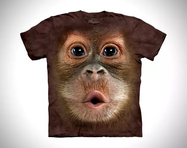 Camisetas de animais de rosto grande hiper-realistas (4)