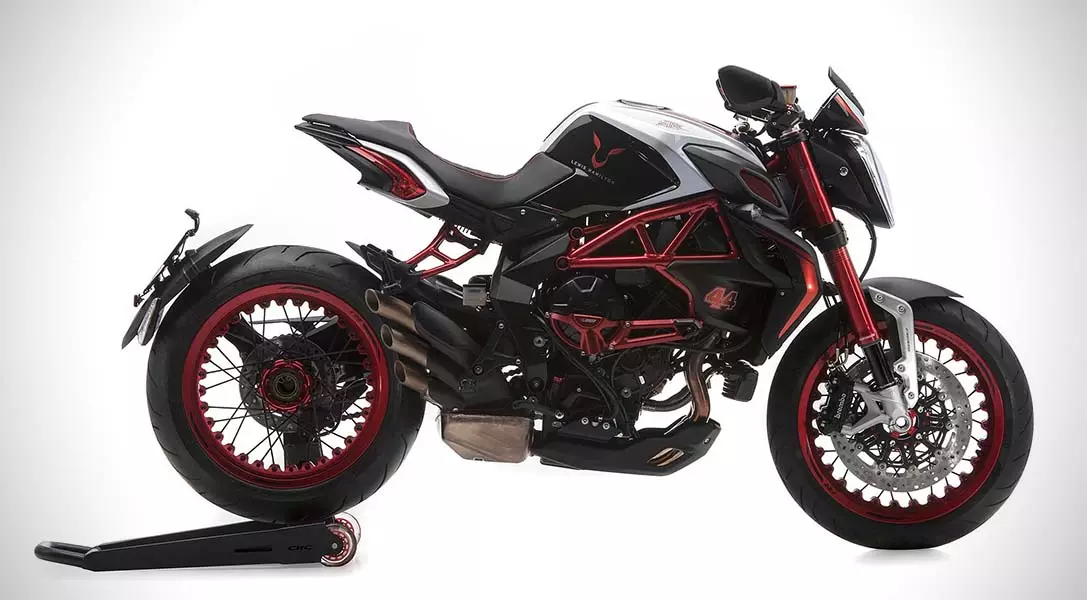 Lewis Hamilton x MV Agusta Dragster RR LH44 سپر بائیک