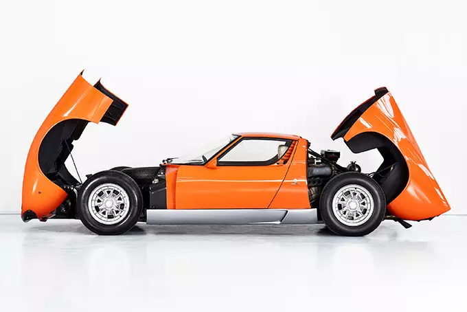 የጣሊያን ሥራ 1968 Lamborghini Miura P400 Arancio 11005_1