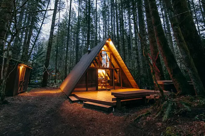 أفضل 15 كابينة A-Frame على Airbnb 11114_9