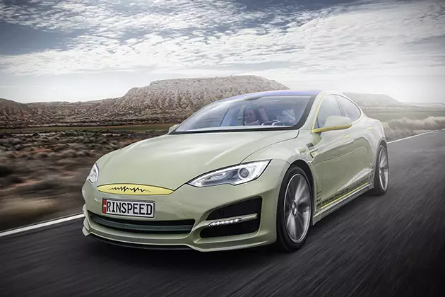 Rinspeed Xchange Tesla Model S 2 bez vodiča