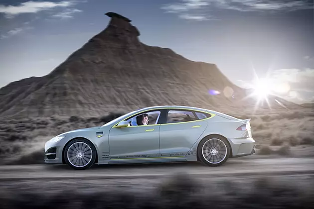 Rinspeed XchangE Driverless Tesla Model S 4