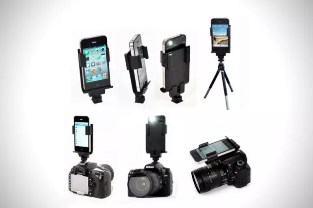 Flash Dock orqali Apple iPhone DSLR ulagichi (1)