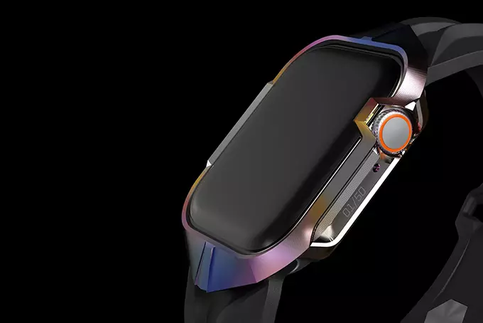 Соры кибер титан Apple Watch Case 11432_2