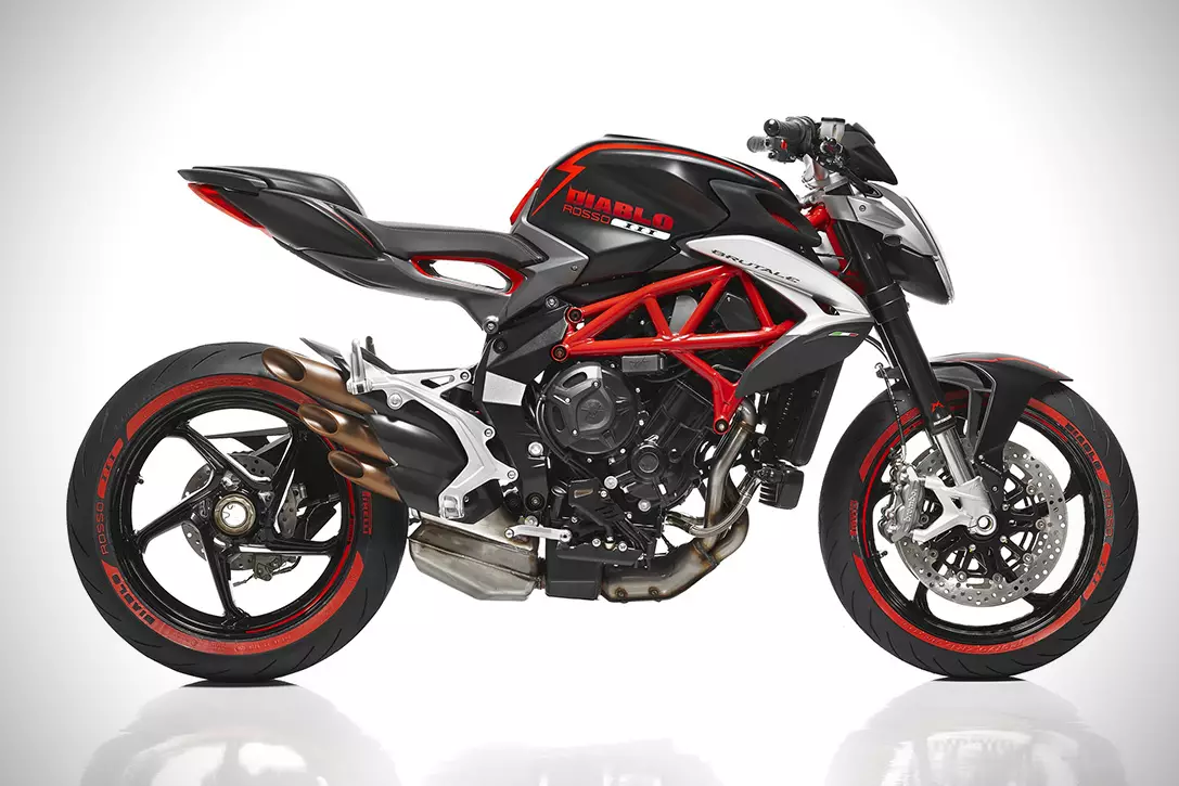 Pirelli və MV Agusta tərəfindən Brutale 800 Diablo Rosso