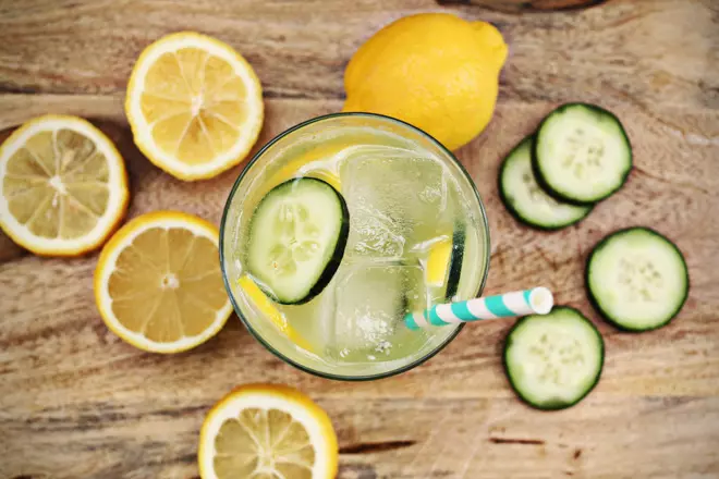 Cucumber Gin Lemonade