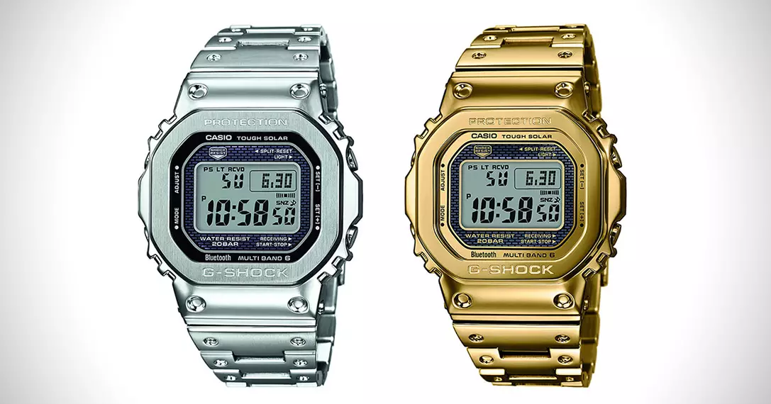 Casio G-Shock GMW-B 5000 полностью металлическое издание