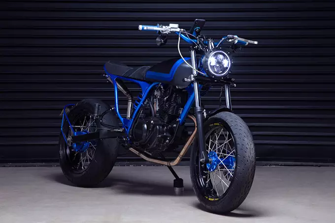 Yamaha TW200 Street Tracker по наменско изградено мото 11941_1