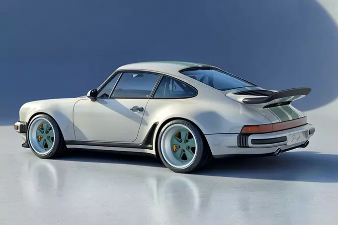 Омӯзиши тарроҳии Porsche Type 964 Turbo аз ҷониби тарроҳии мошинҳои Singer 12052_2