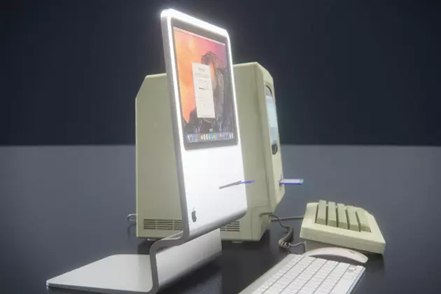 CURVED labs Concept Tribute To Apples First Macintosh 6