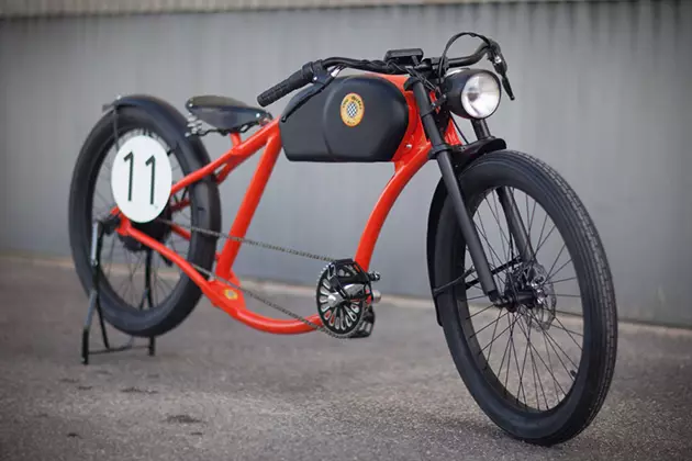 Oto Cycles 빈티지 스타일 전기 자전거 4