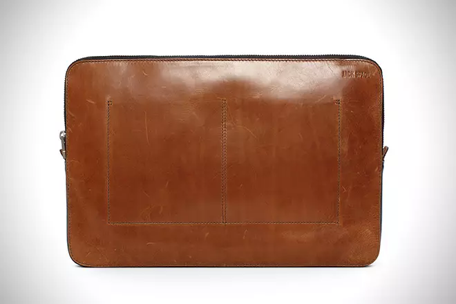 Jack Spade Mitchell Leather Laptop Sleeve