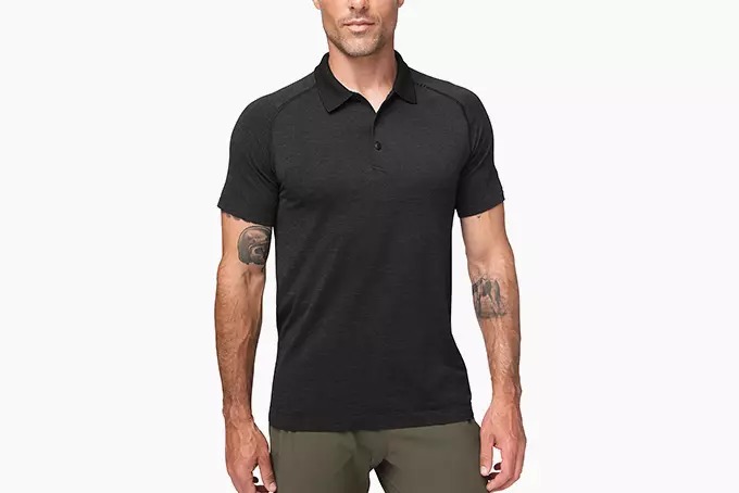 Praktis: Lululemon Metal Vent Tech Polo & Celana ABC 12547_5