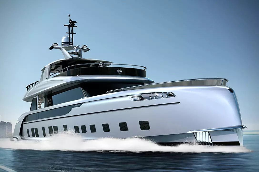 Porsche GTT 115 ngwakọ Superyacht