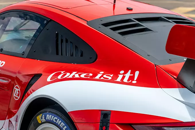 Cotxe de carreres Porsche 911 RSR Coca-Cola 12693_3