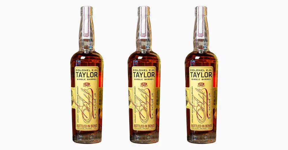 Leilão beneficente E. H. Taylor Single Barrel Bourbon