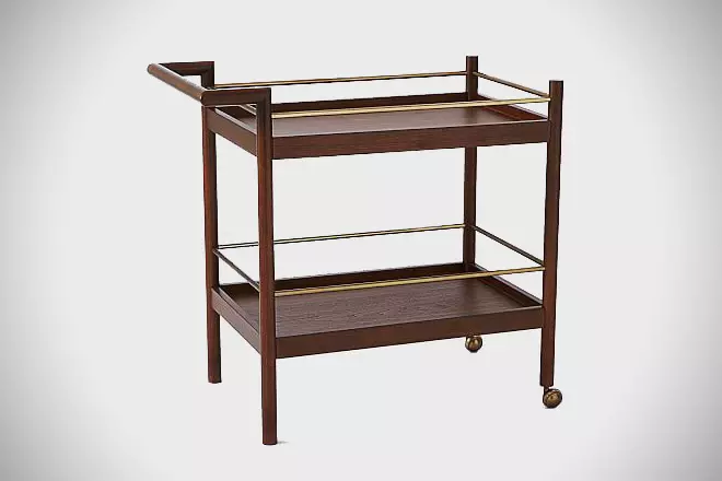 West Elm Mid-Century Bar Cart