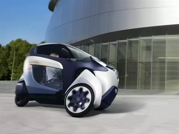 Toyota i-Road хувийн хөдөлгөөнт цахилгаан машин (4)