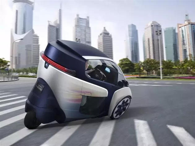 Toyota i-Road ניידות אישית רכב חשמלי (3)