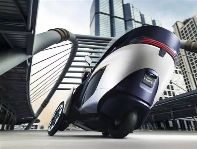 Toyota i-Road хувийн хөдөлгөөнт цахилгаан машин (2)