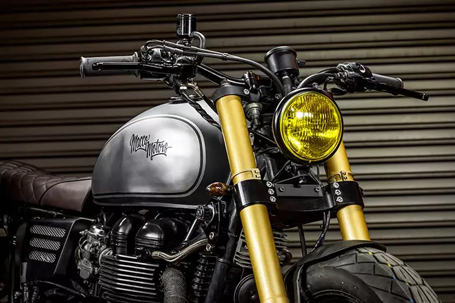 Trijumf Bonneville 'Maltese Falcon' od Macco Motorsa 4