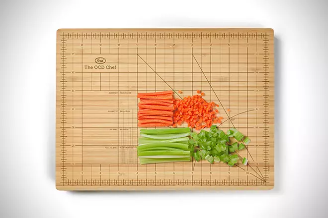 Fred & Friends Obsesive Chef Cutting Board