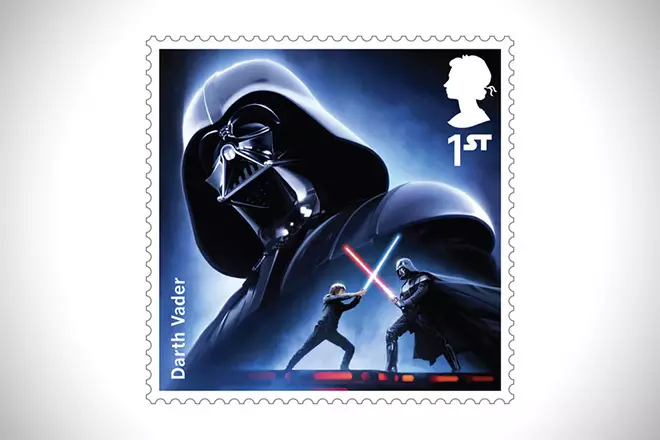 Perangko Star Wars Royal Mail 1