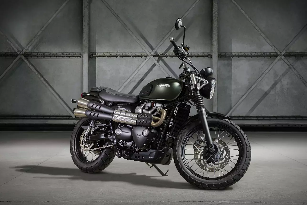 Triumph Street Scrambler z roku 2017