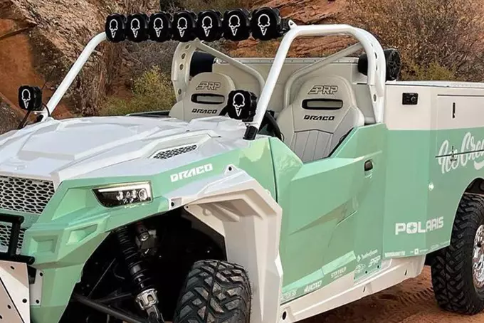 Draco UTV x Polaris අයිස්ක්‍රීම් ට්‍රක් රථය 13374_2