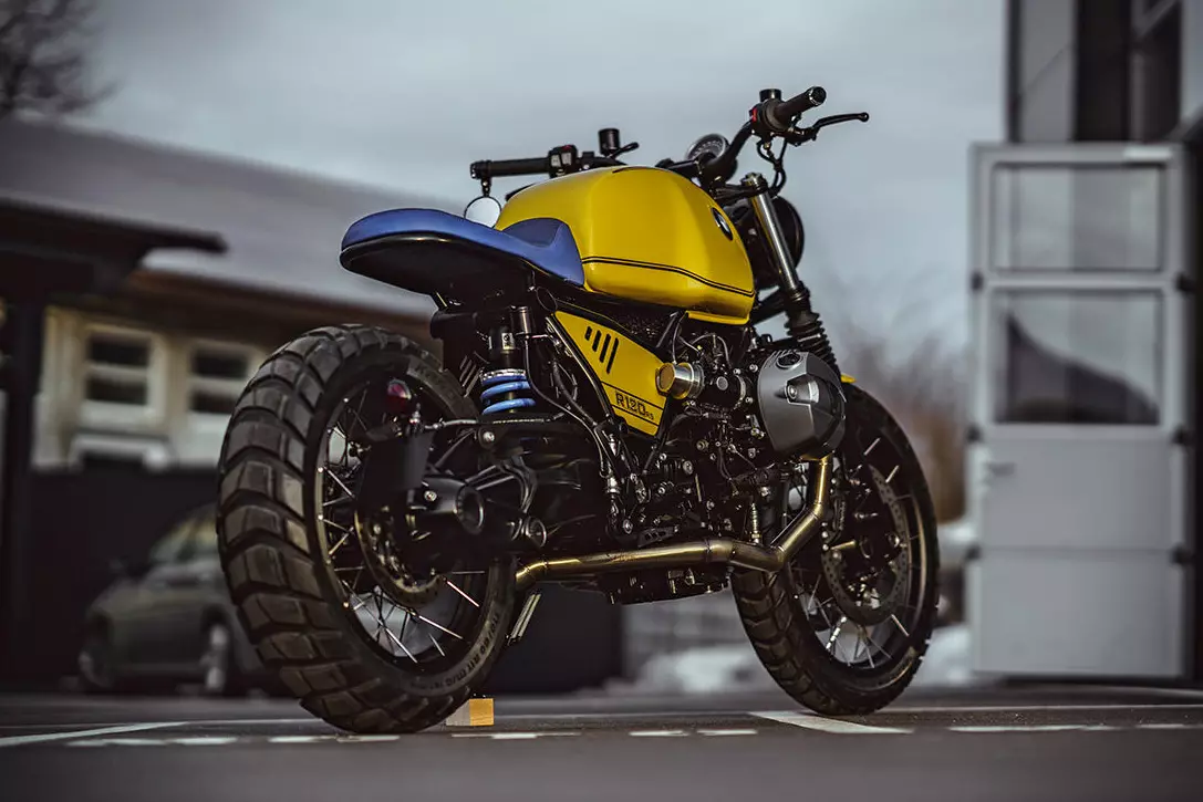 BMW R nineT 'Yellow Baron' pa NCT Motosiklèt 13855_4