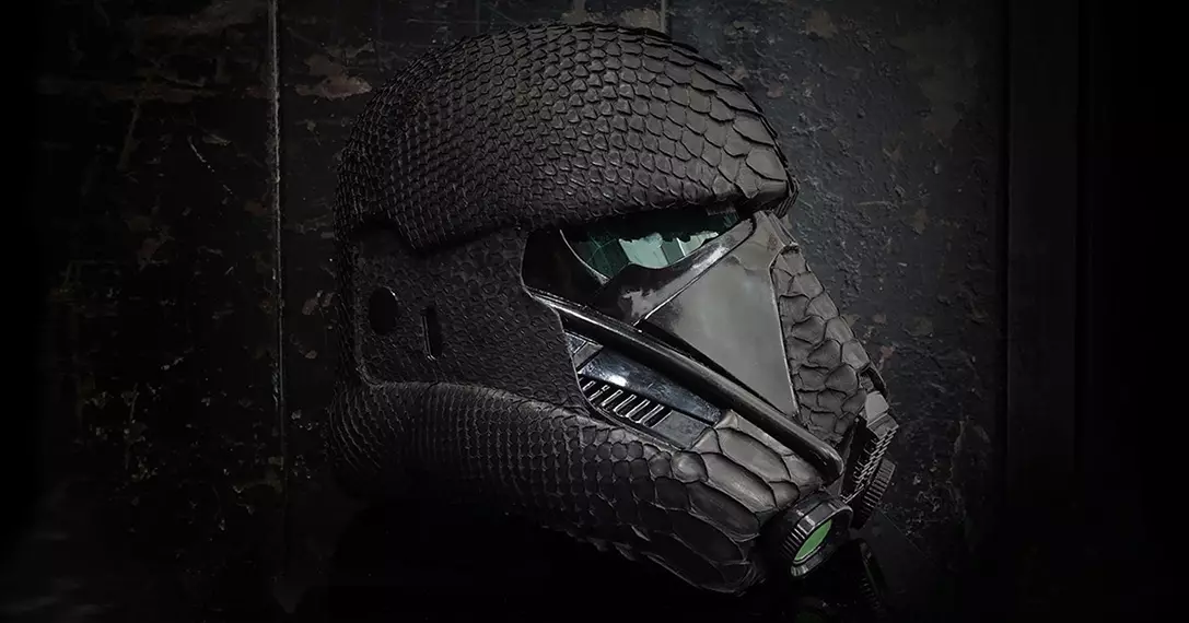 O le Star Wars Death Trooper Python Skin Helmet