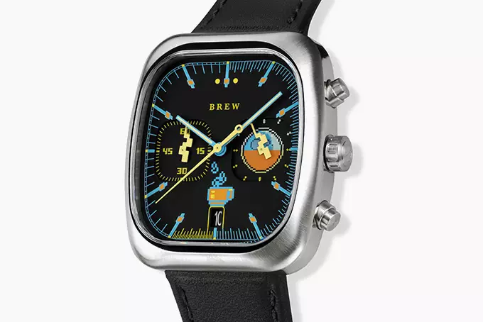 ساعة Brew 8-Bit Brew Chronograph 14059_1