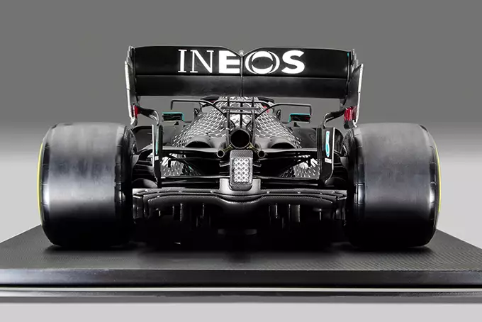 Amalgam Mercedes-AMG W11 Lewis Hamilton Modèle réduit 1:4 14144_3