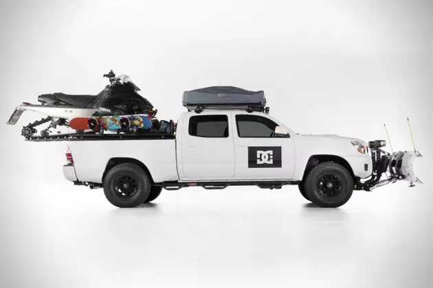 DC Shoes x Toyota Tacoma Plow Truck Camper 1