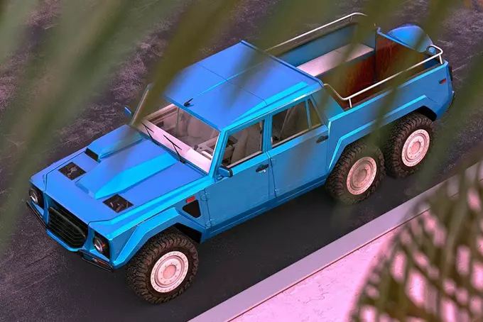 „Abimelec Design“ „Lamborghini LM002 6x6 Concept“. 14379_3