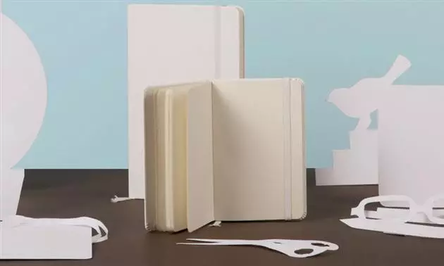 Moleskin White Notebook (3)