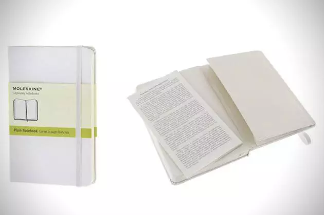 Moleskin White Notebook (1)