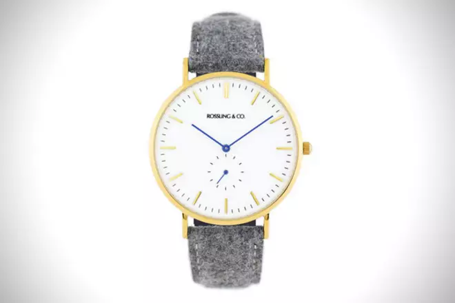 Rossling & Co. Gold & White Watch