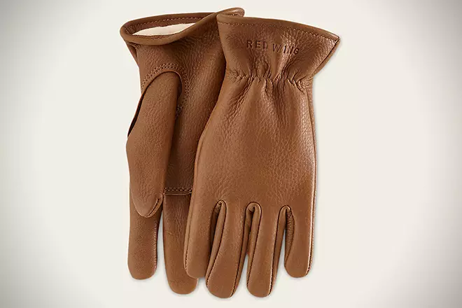 Gants en cuir de daim Red Wing Nutmeg