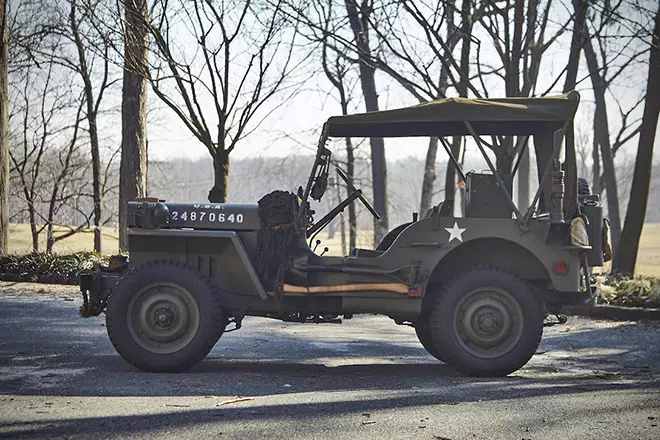 1943 Willys Jeep Iine Trailer 1