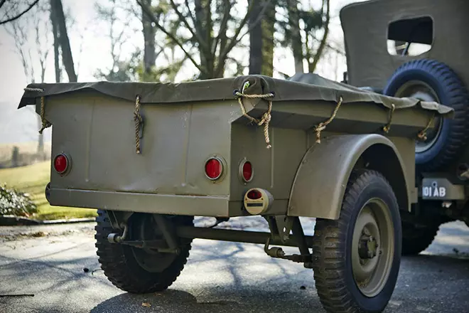 1943 Willys Jeep Aine Trailer 6