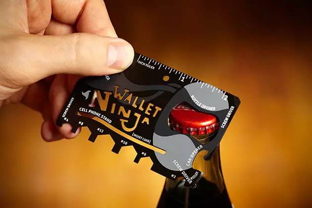 Multiferramenta de cartão de crédito Wallet Ninja