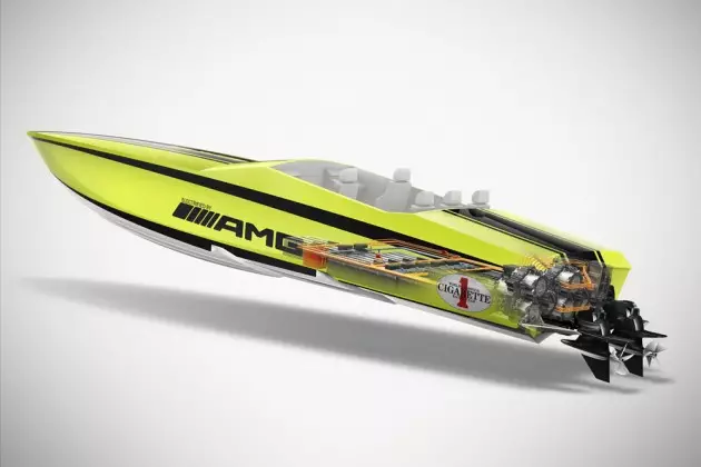 I-Mercedes-Benz SLS AMG Inspired Cigarette 38 Electric Drive Powerboat (6)