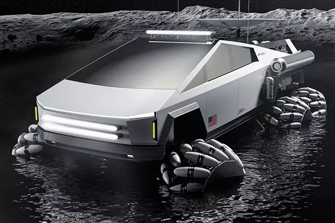 Tesla Cybertruck 'CYBER6 Moonrover' NaCharlie Automotive 15451_1